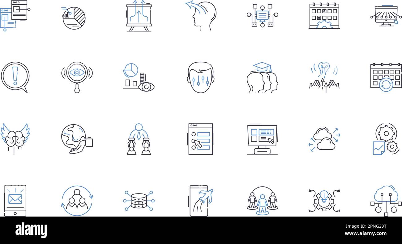 Performance improvement line icons collection. Enhance, Optimize ... Performance improvement line icons collection. Enhance, Optimize ...