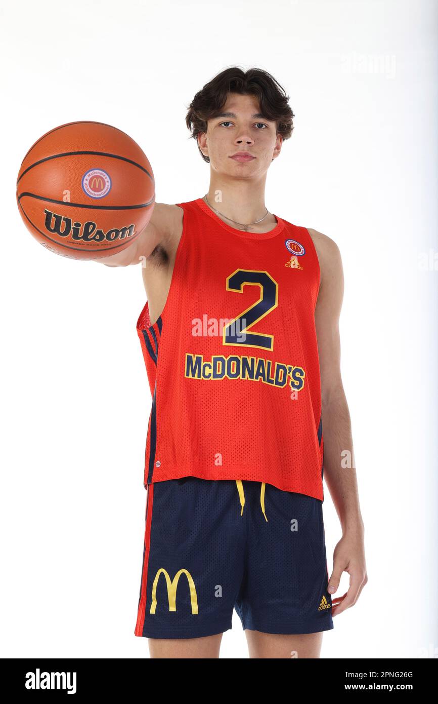 HOUSTON, TX - MARCH 24: McDonalds High School All American Andrej ...