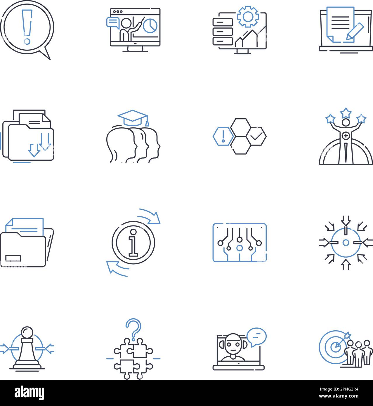 Market alliance line icons collection. Collaboration, Partnership ...