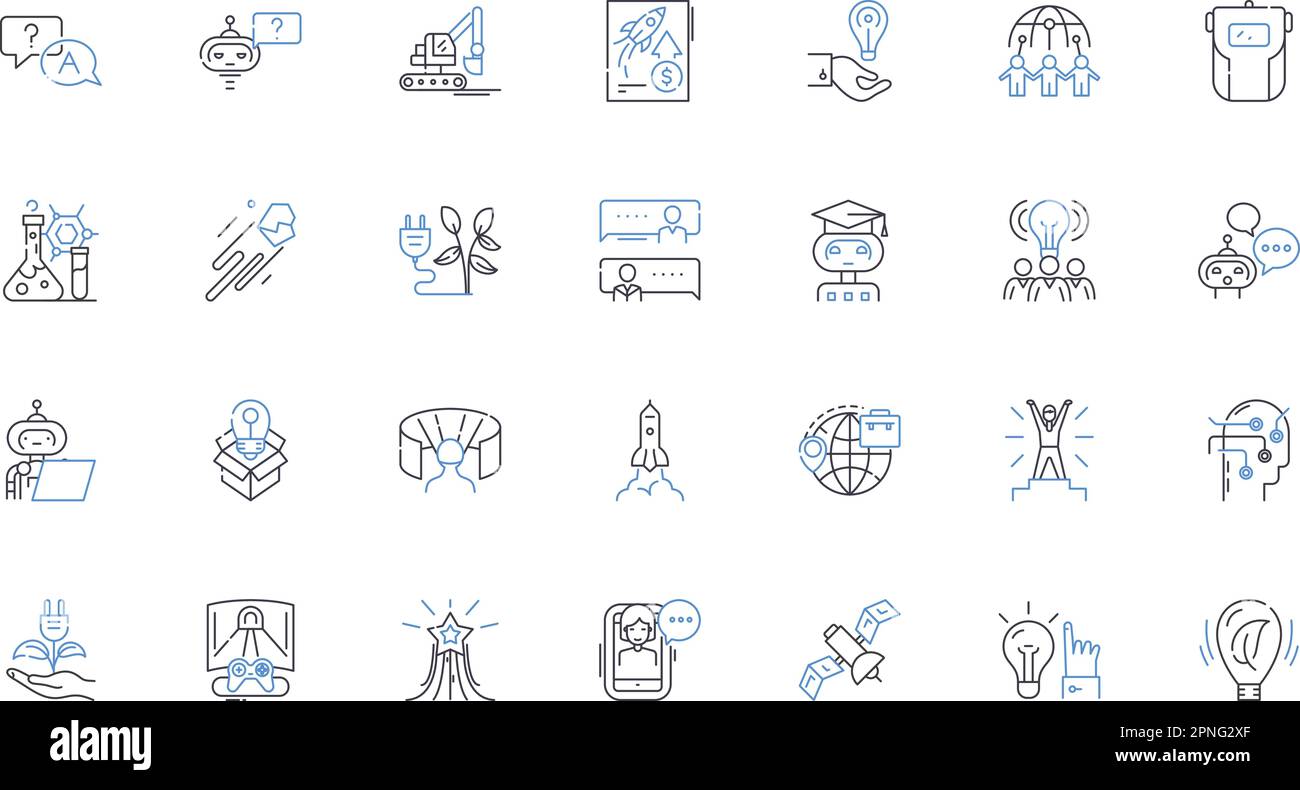 Advantages line icons collection. Benefits, Proven, Profitable ...