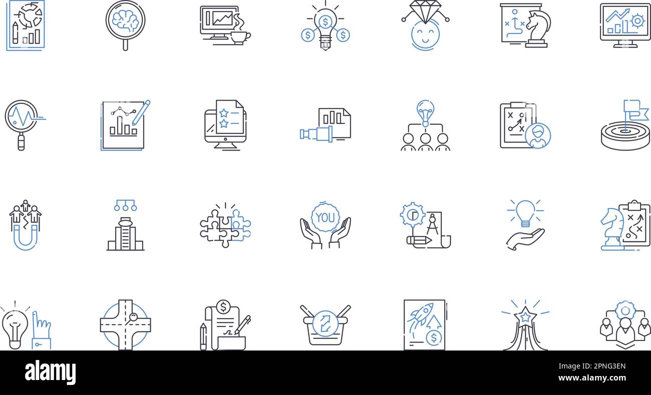 Crafting and concocting line icons collection. Crafting, Concocting ...