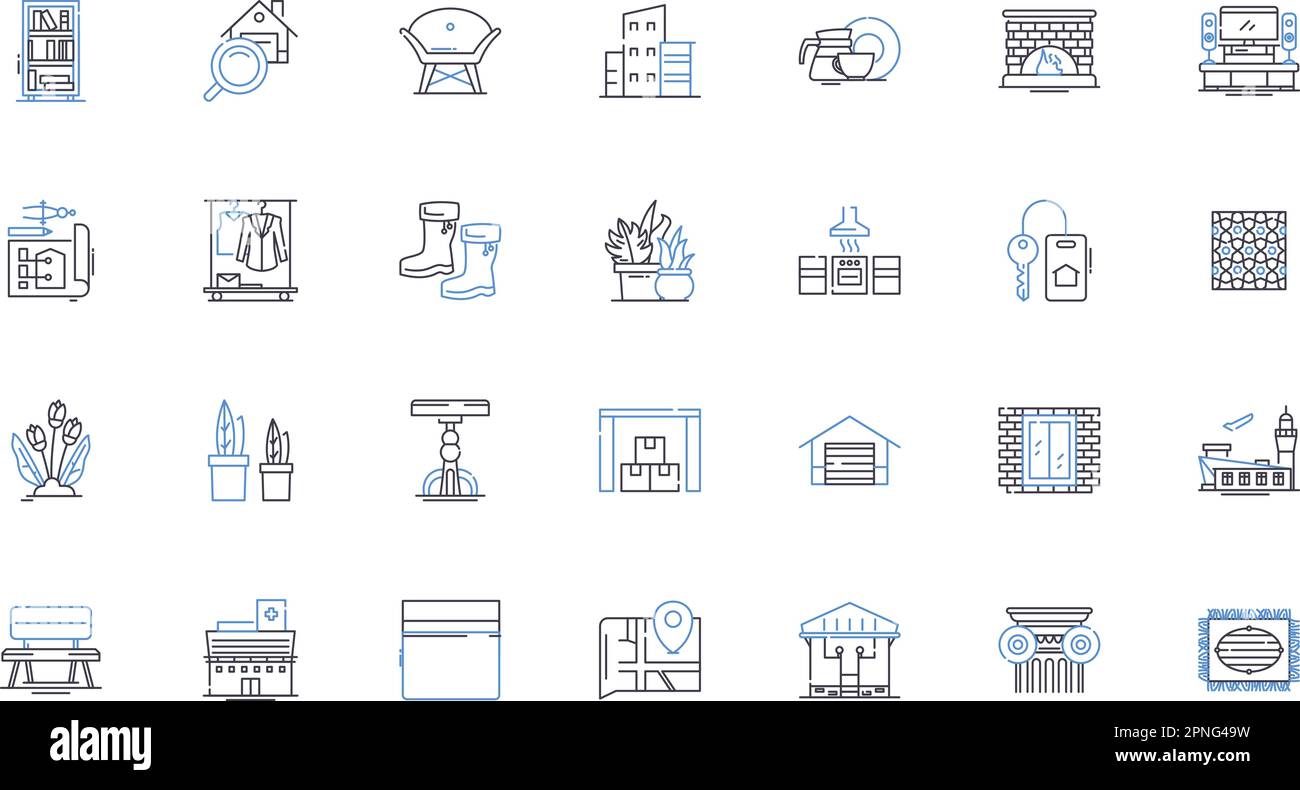 Site and plot line icons collection. Adventure, Mystery, Romance, Drama ...