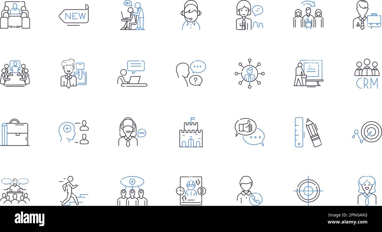 Development sector line icons collection. Sustainability, Empowerment ...