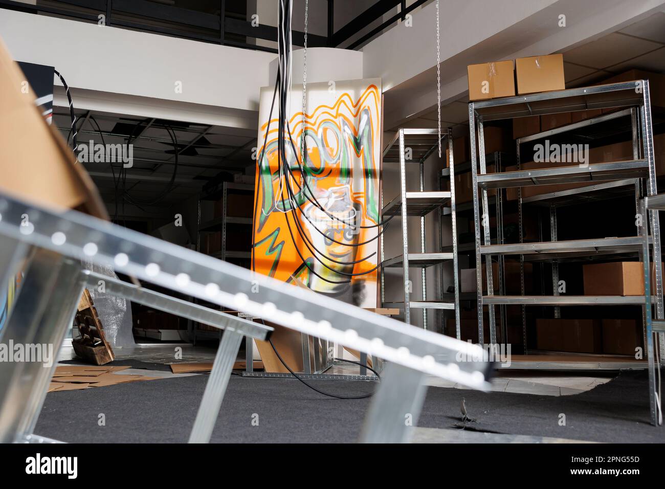 Demolished warehouse hi-res stock photography and images - Alamy