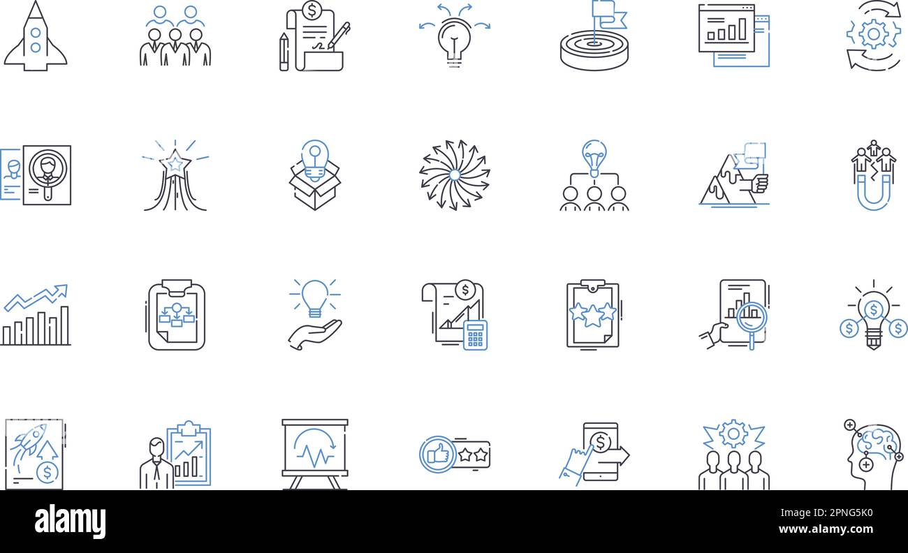 Operations management line icons collection. Efficiency, Capacity ... Operations management line icons collection. Efficiency, Capacity ...