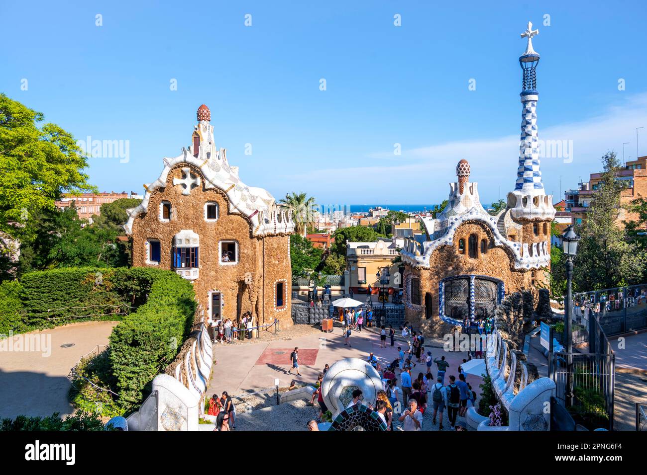 Entrance building, Casa de la Guardia, Pabellon de porteria and ...