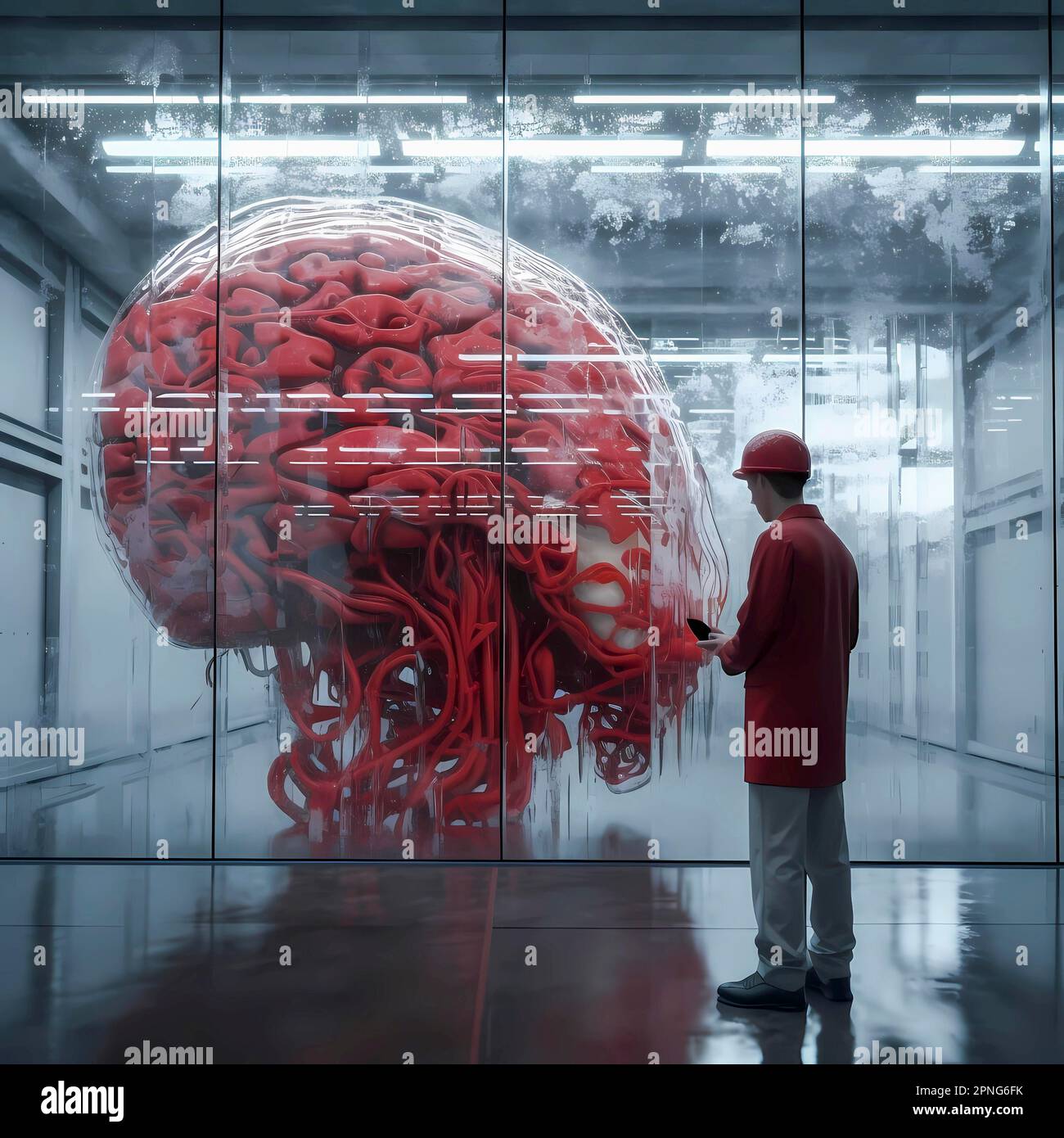 Ai and human brain hi-res stock photography and images - Alamy