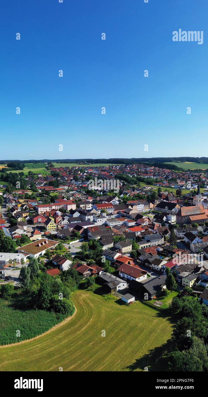 Aerial view dingolfing historic hi-res stock photography and images - Alamy