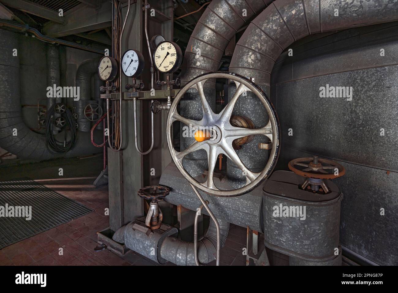 Former paper mill, Lost Place, Baden-Wuerttemberg, GermanyFormer paper ...