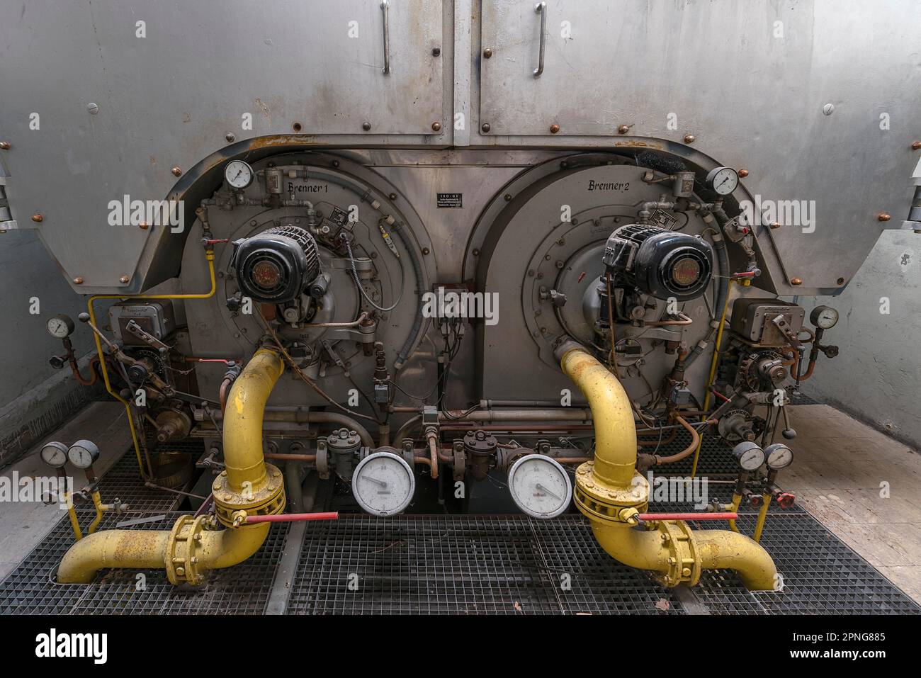 Former paper mill, Lost Place, Baden-Wuerttemberg, GermanyFormer paper ...