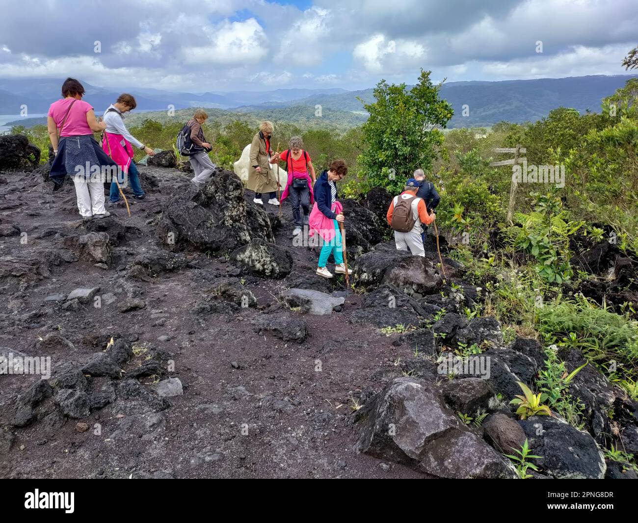 Hike arenal volcano national park hi-res stock photography and images ...