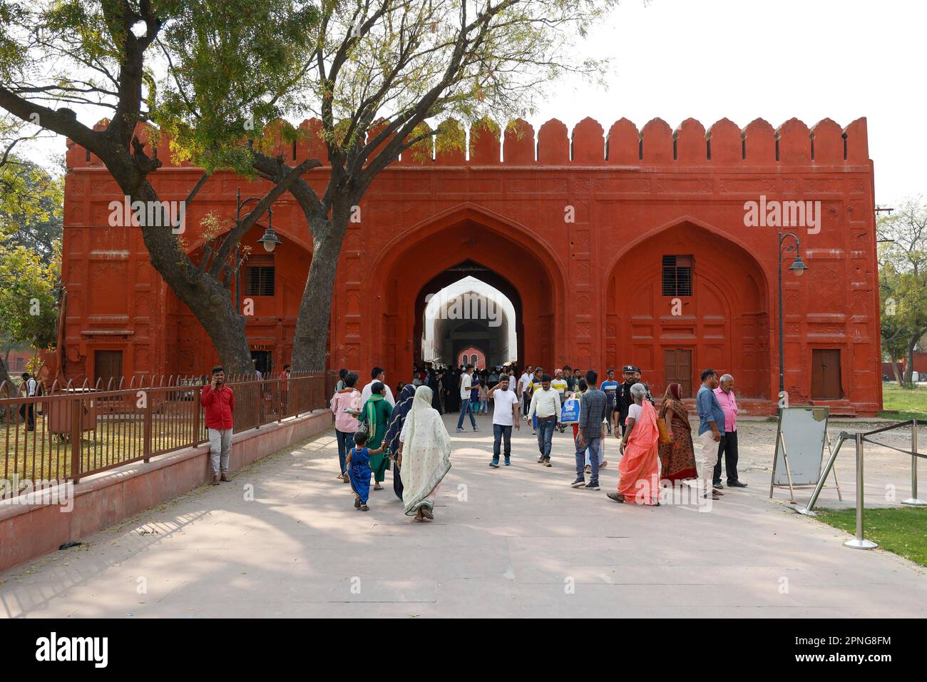 Red Fort Complex, UNESCO World Heritage Site, Delhi, India Stock Photo ...