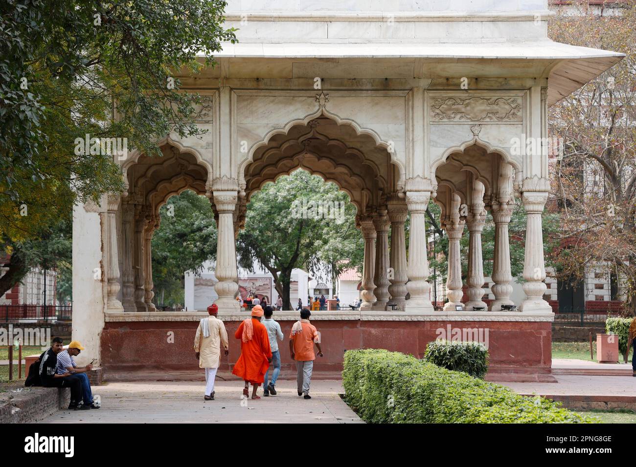 Sawan Pavilion, Red Fort, UNESCO World Heritage Site, Delhi, India ...