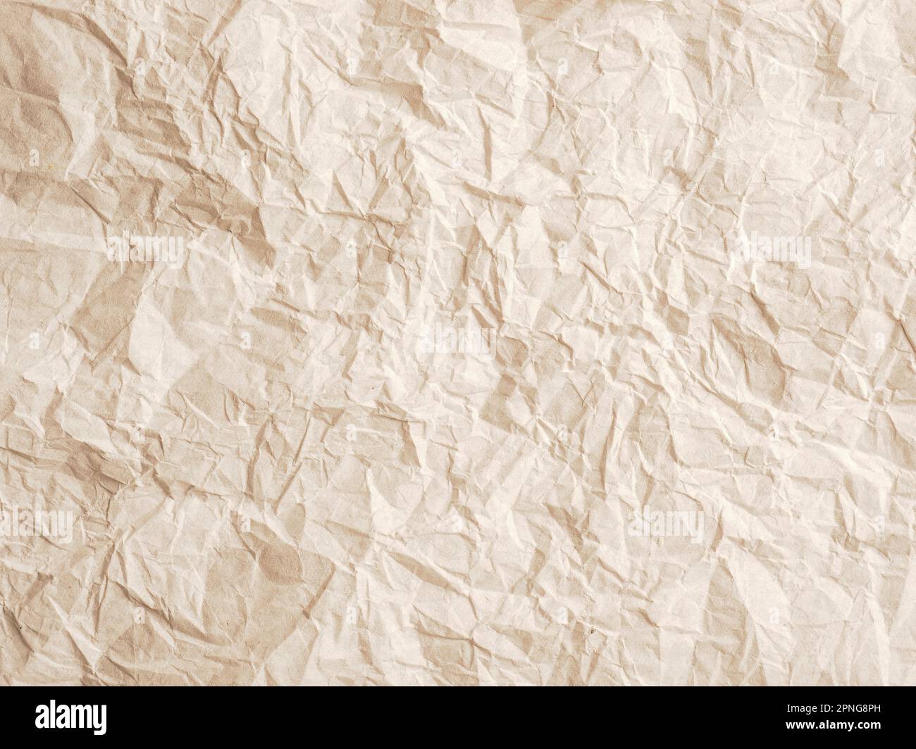 Wrinkled recycling paper using as background, environmental protection ...