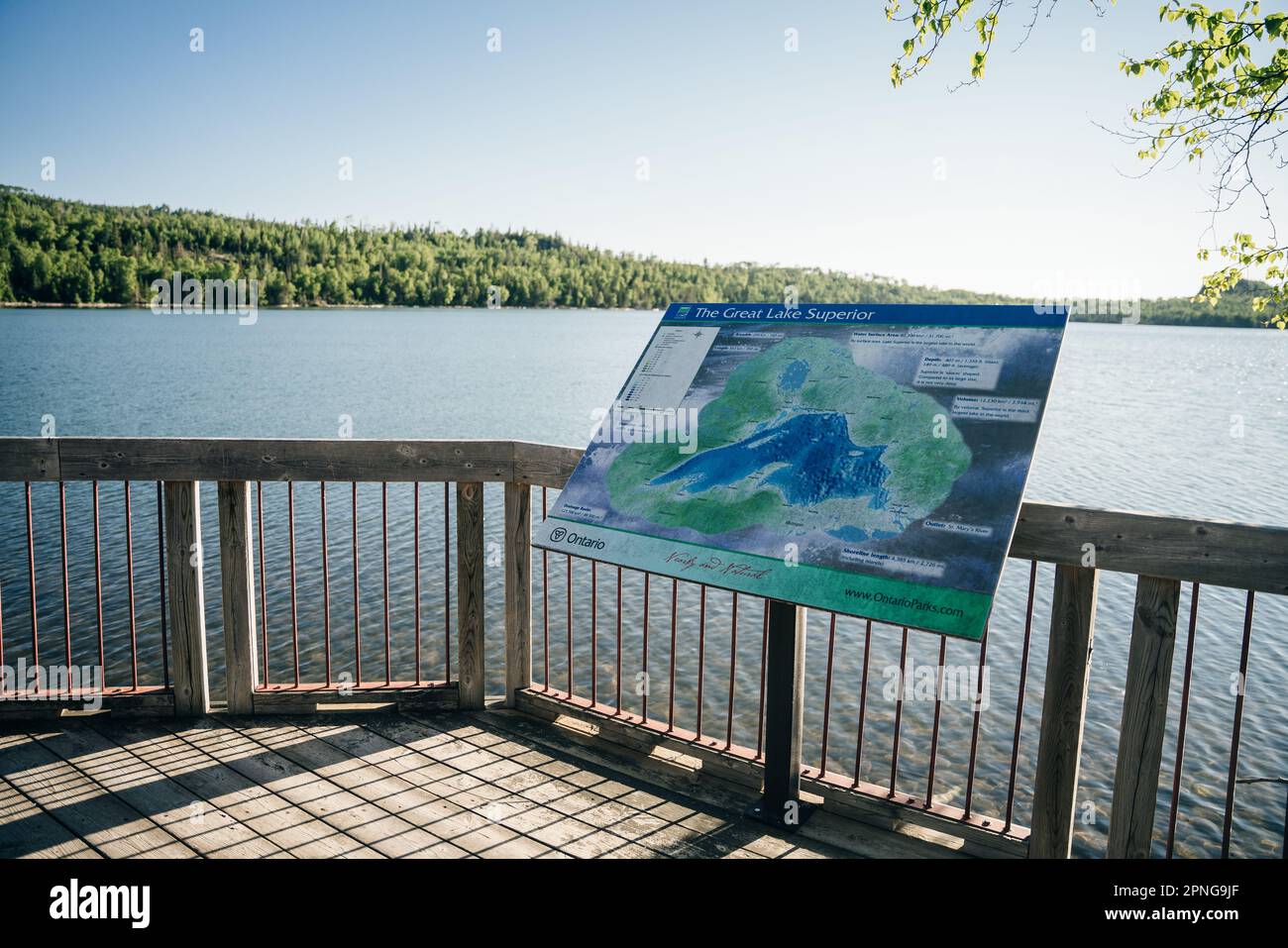 The Pigeon River flows through Grand Portage State Park and Indian ...