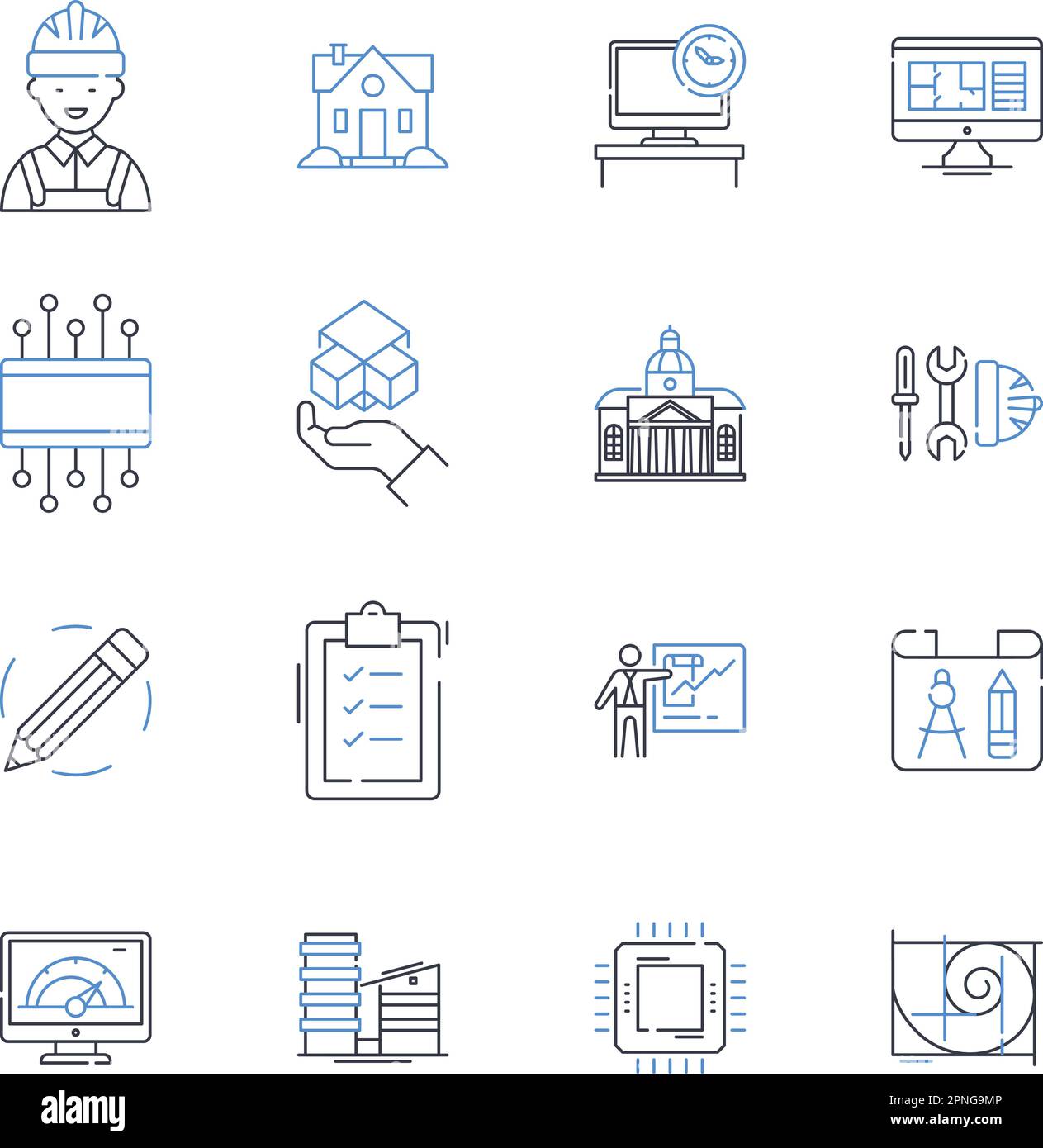Historical Events line icons collection. Revolution, Renaissance ...
