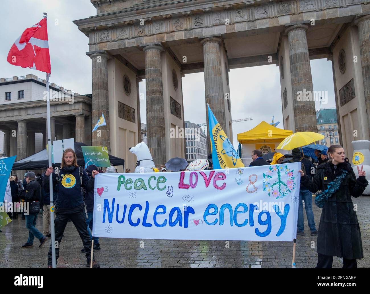 Germany, Berlin, 15.04.2023, demonstration, rally of organisations ...