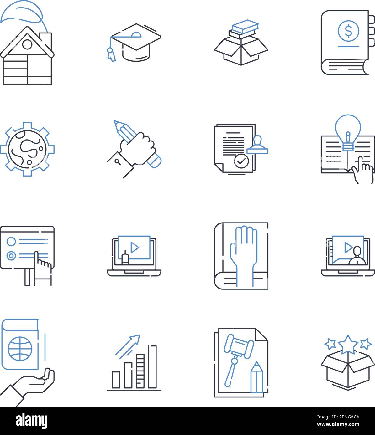 Sports psychology line icons collection. Mental, Mindset, Confidence ...