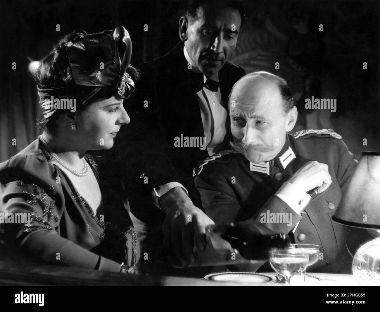 IRENE HANDL and FELIX AYLMER in WE SHALL RISE AGAIN aka UNCENSORED aka ...