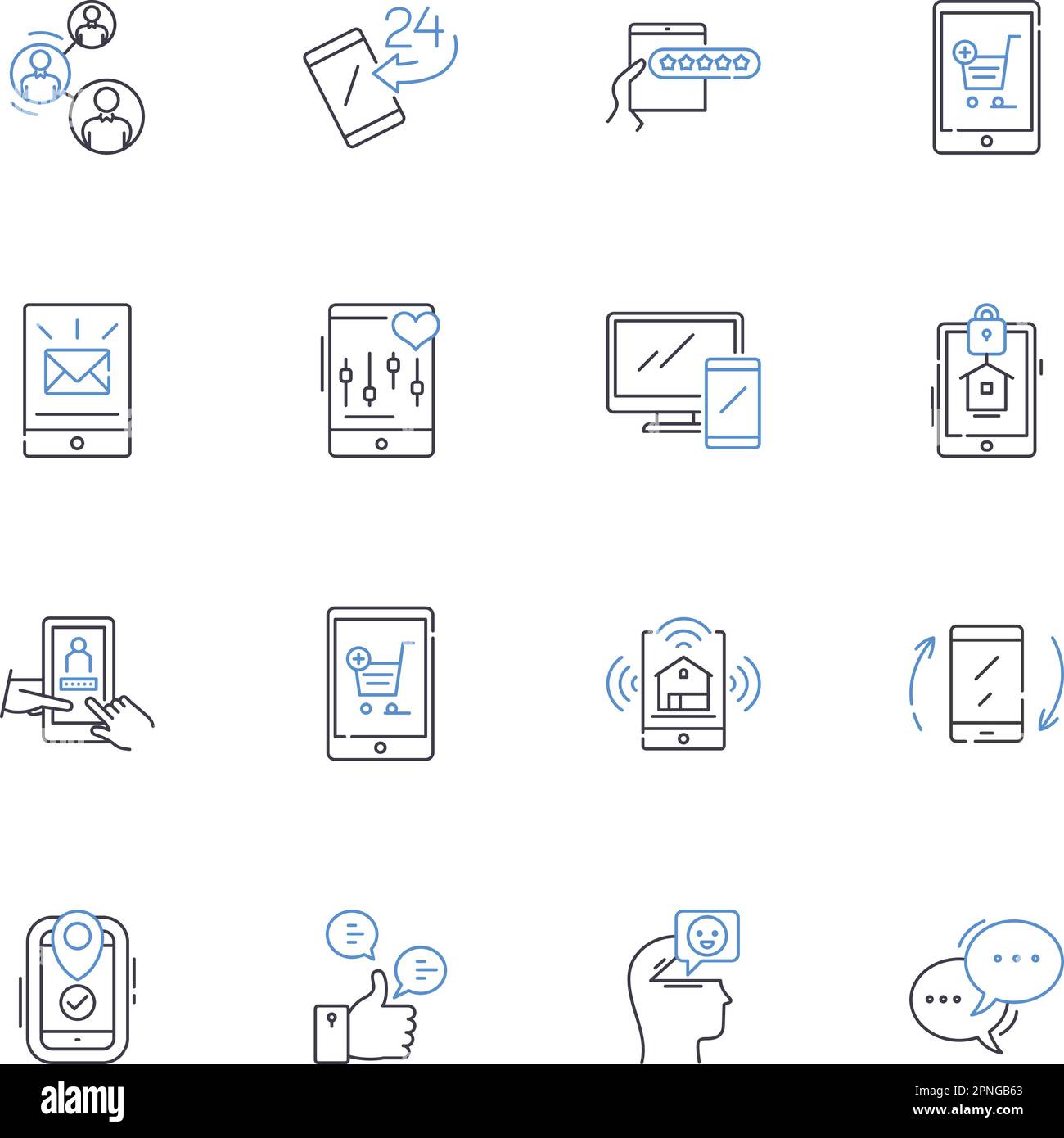 High-tech tool line icons collection. Innovation, Futuristic, Robotics ... High-tech tool line icons collection. Innovation, Futuristic, Robotics ...
