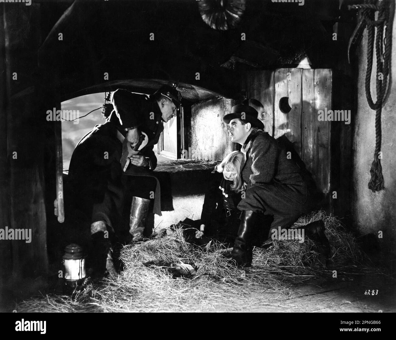 CONSTANCE BENNETT and OSKAR HOMOLKA in EVERYTHING IS THUNDER 1936 director MILTON ROSMER novel J ...