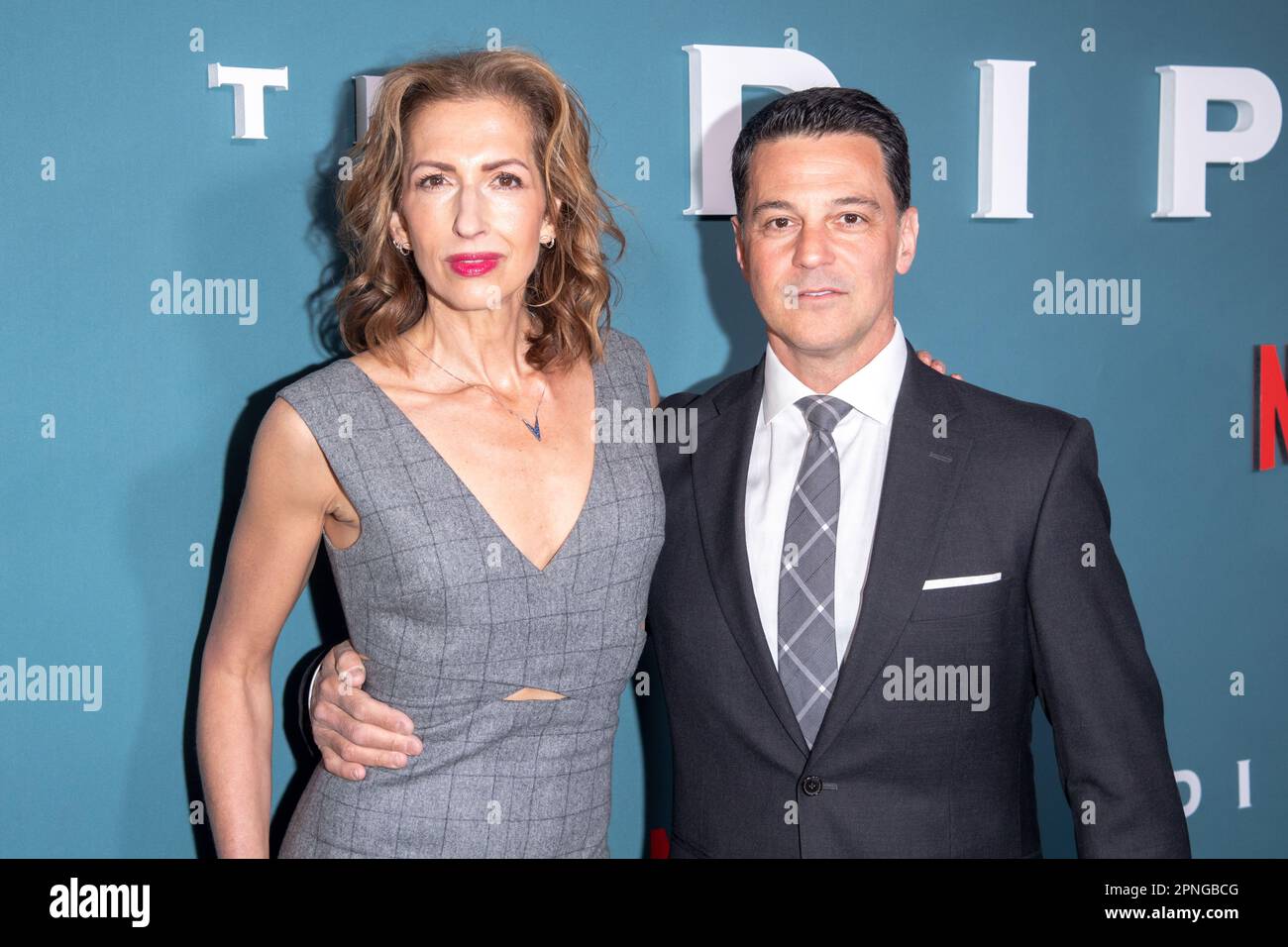 New York, United States. 18th Apr, 2023. Alysia Reiner and David Alan ...