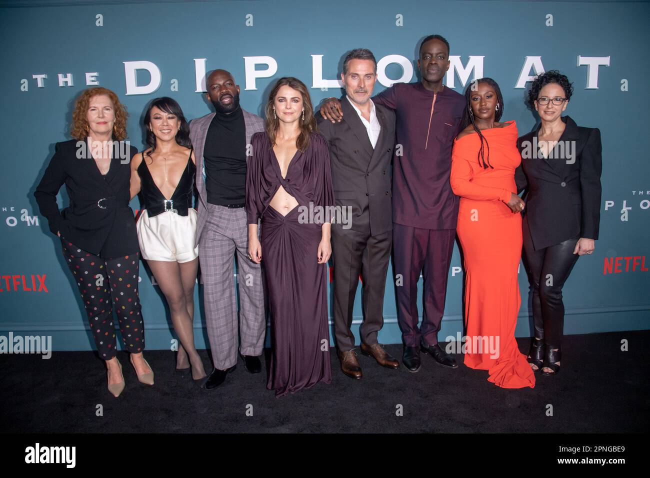 New York, United States. 18th Apr, 2023. (L-R) Janice Williams, Ali Ahn ...