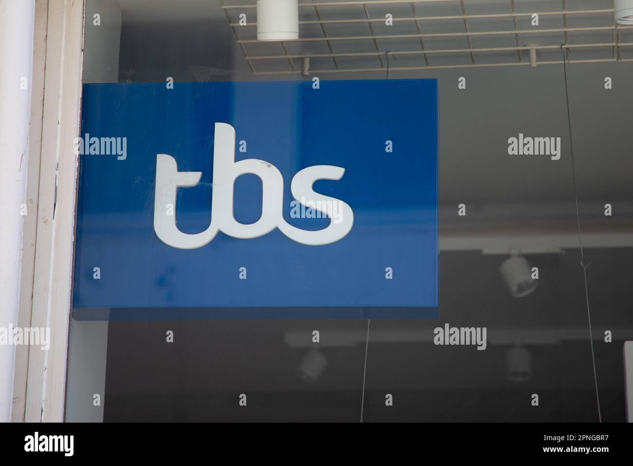 Bordeaux , Aquitaine France - 04 17 2023 : TBS store logo sign and ...