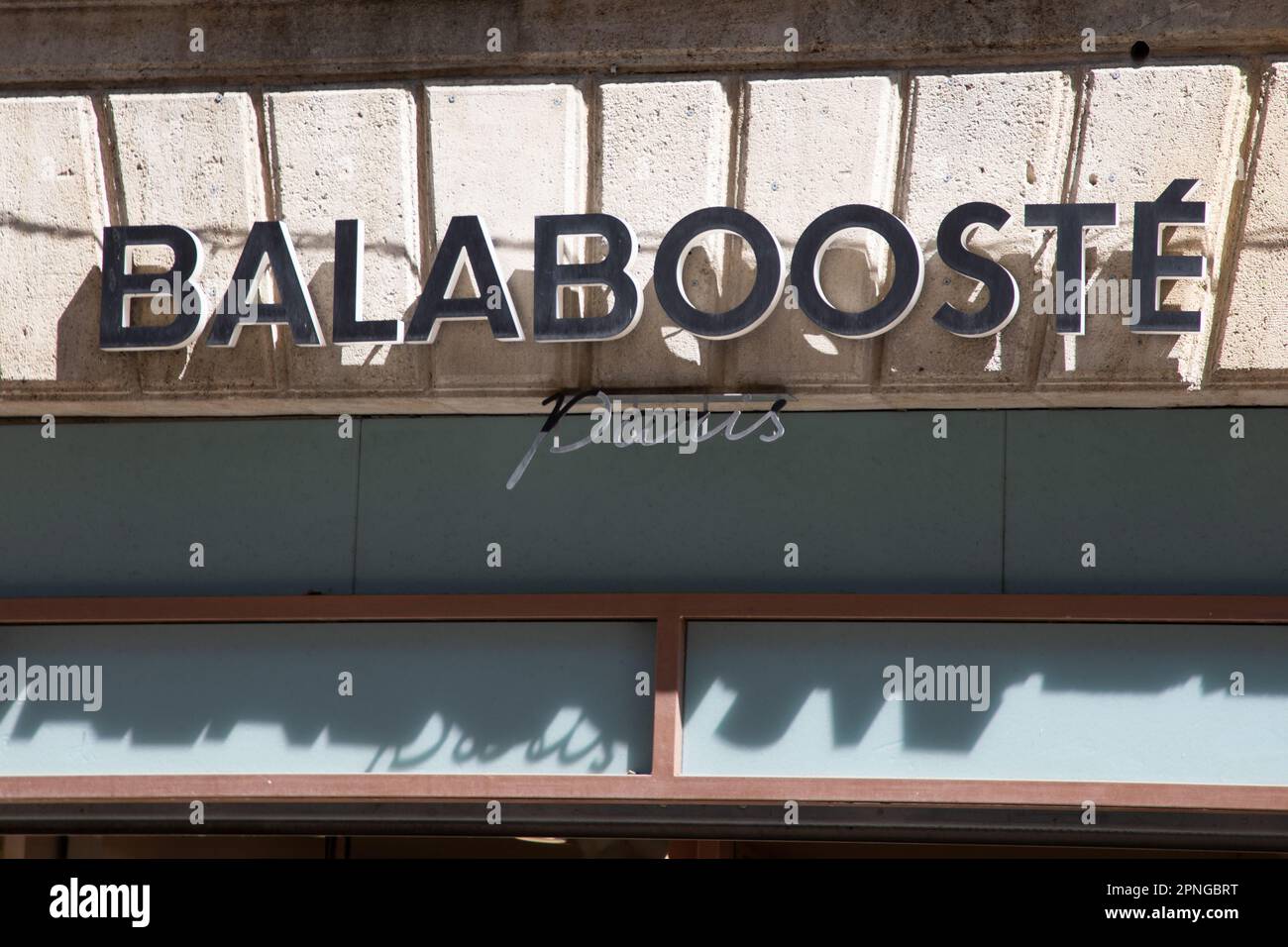 Bordeaux , Aquitaine France - 04 17 2023 : Balabooste paris store sign ...