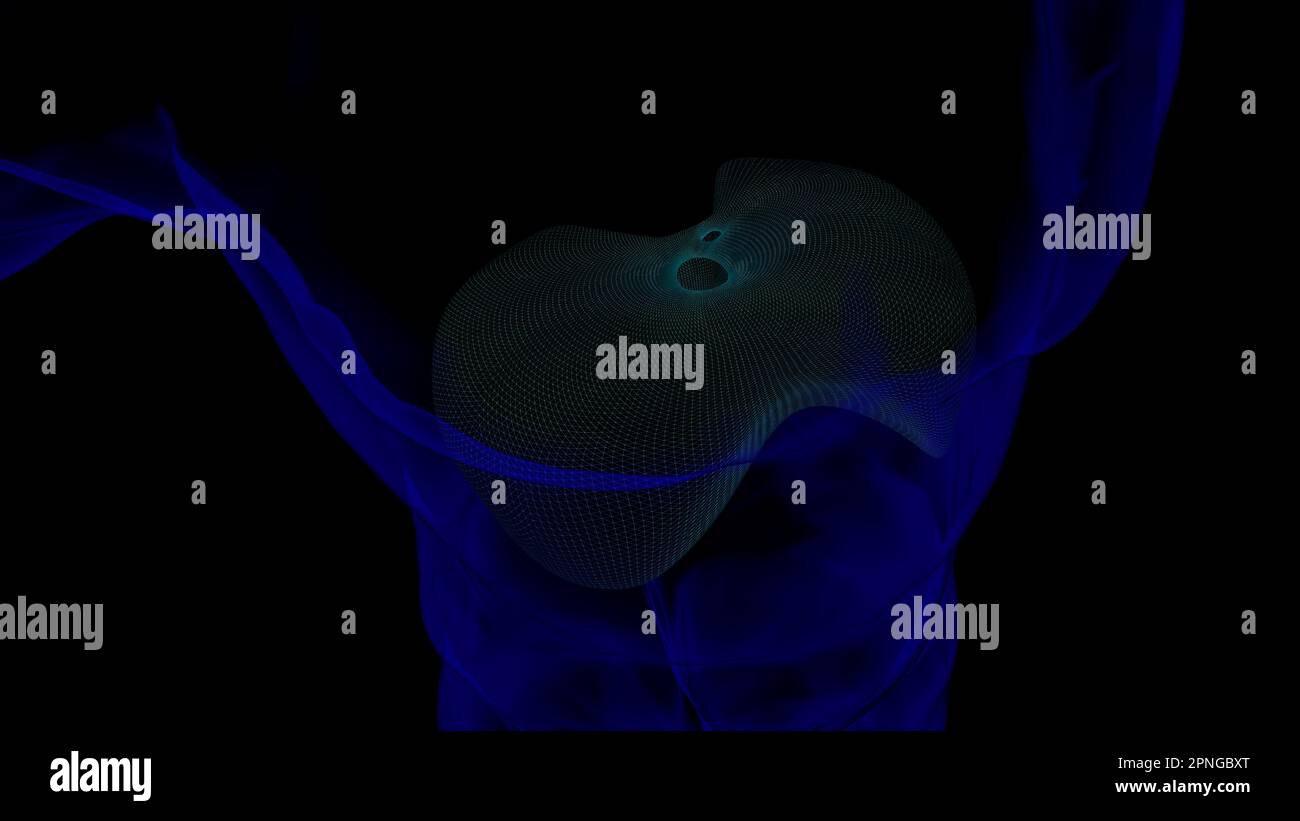 Diaphragm Human Respiratory System Anatomy For Medical Concept 3D ...