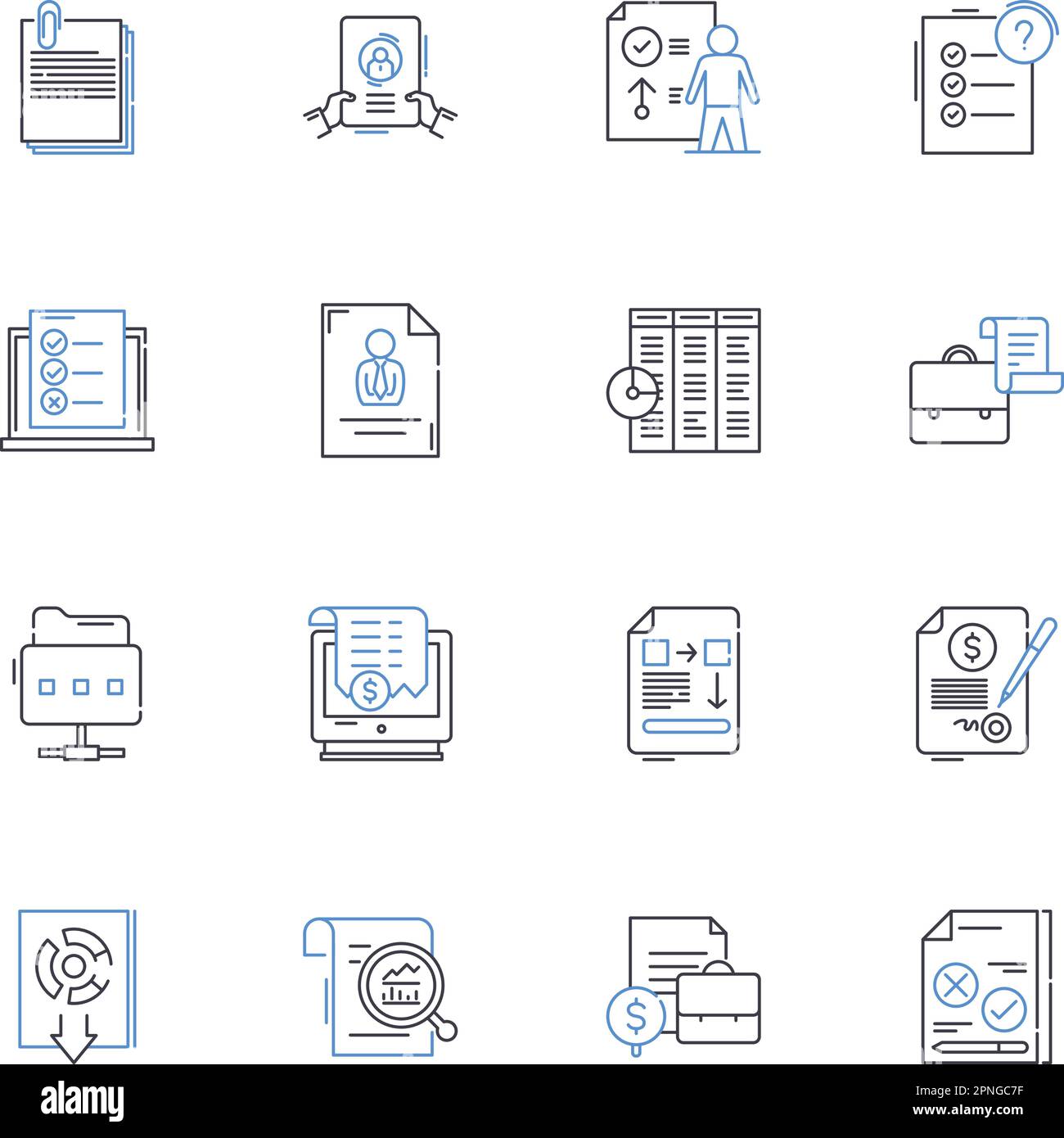 Law corporation line icons collection. Legal, Advocate, Attorney ...