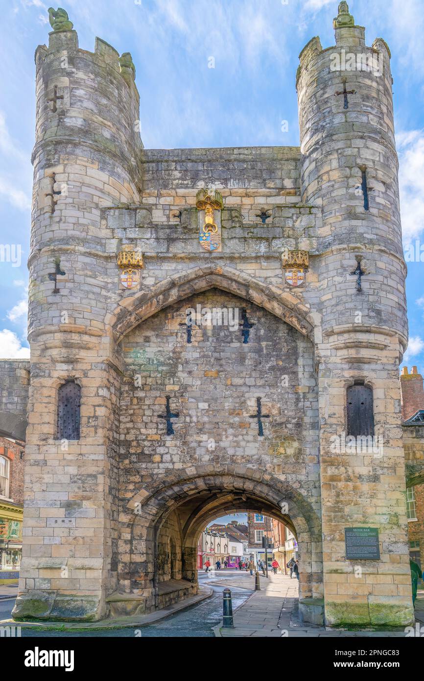 Minster gates york hi-res stock photography and images - Alamy