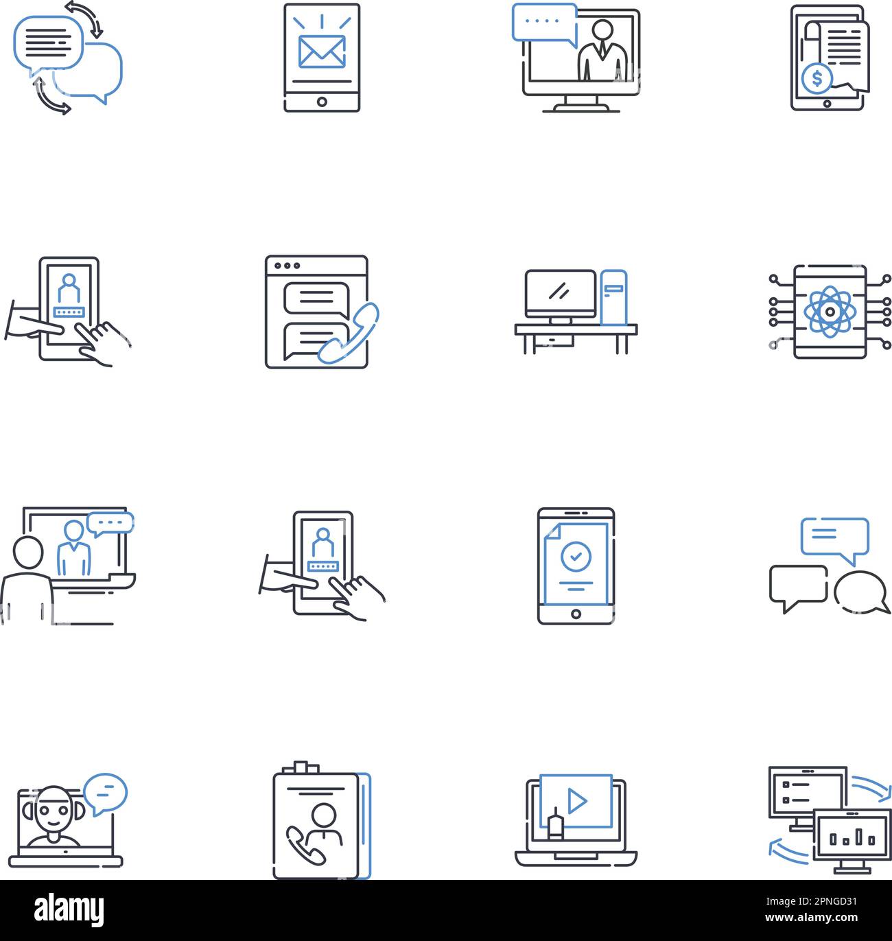 Handheld ph line icons collection. Smartph, Mobile, Device, Cellular ... Handheld ph line icons collection. Smartph, Mobile, Device, Cellular ...