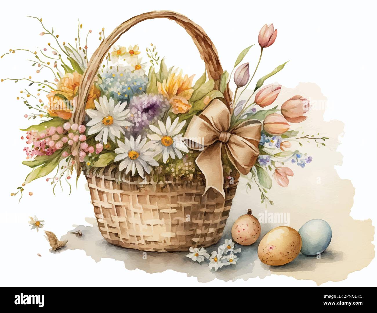 Easter Basket Border