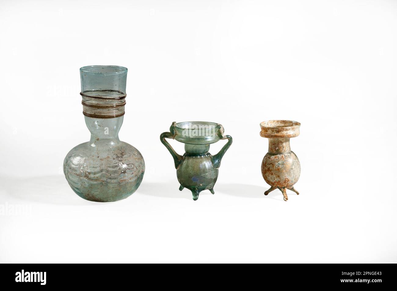 Glass container from the 4th century CE Stock Photo - Alamy