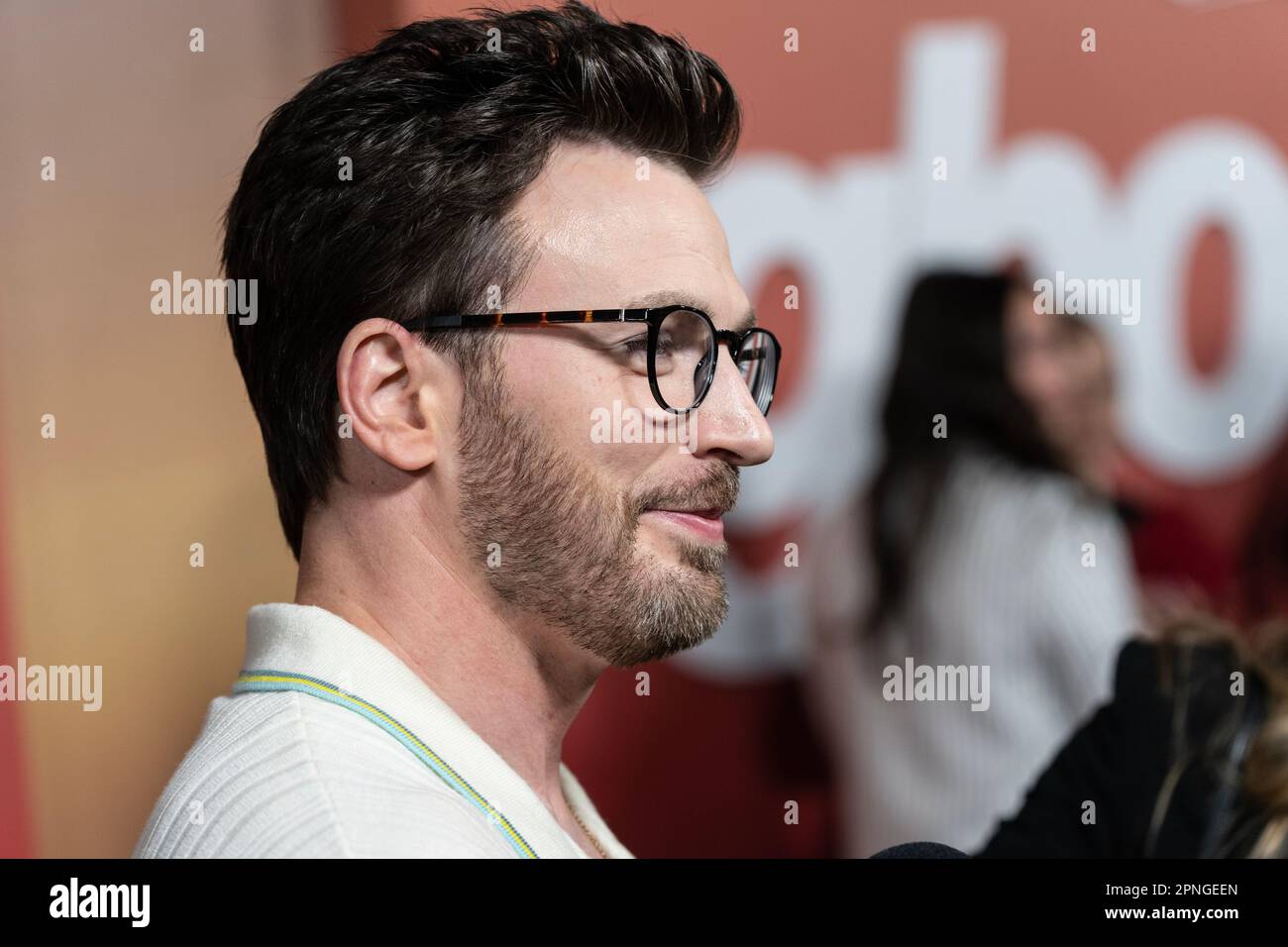 Chris Evans attends Apple TV+ Original Films "Ghosted" premiere at AMC ...