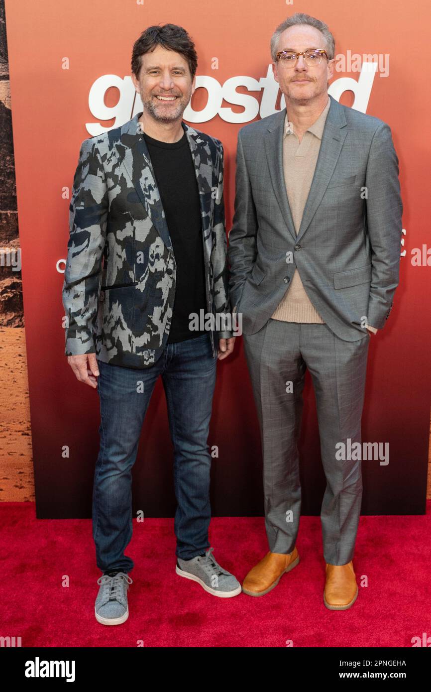 Rhett Reese and Paul Wernick attend Apple TV+ Original Films "Ghosted ...