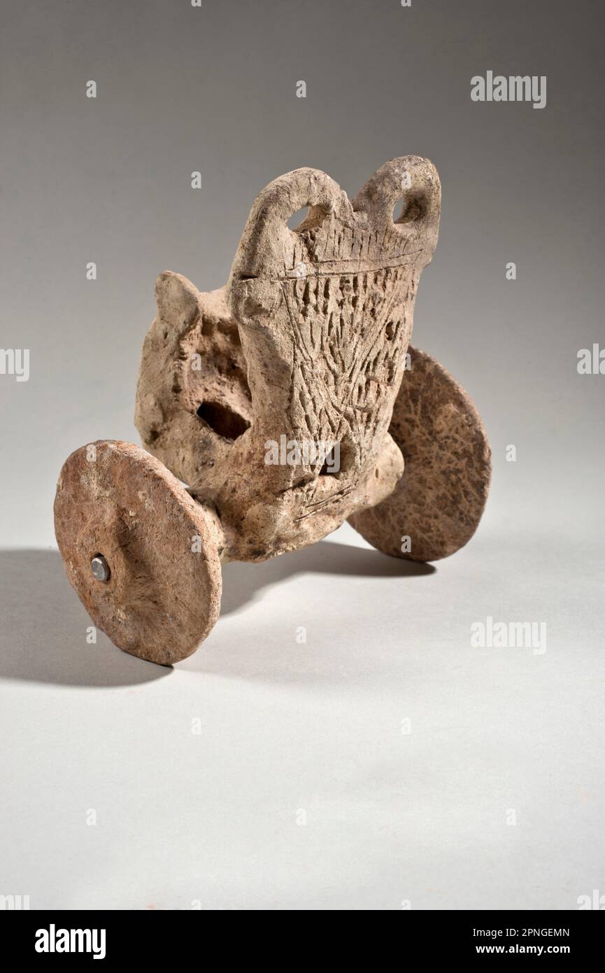 A Syro-Hittite Terracotta chariot 2000 BCE Stock Photo - Alamy
