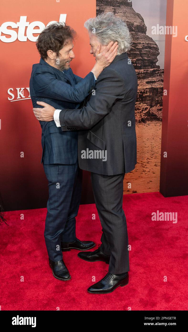 Tim Blake Nelson and Dexter Fletcher attend Apple TV+ Original Films ...