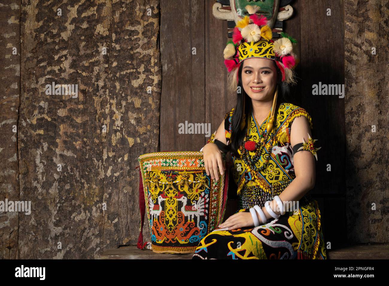 Iban attire hi-res stock photography and images - Alamy