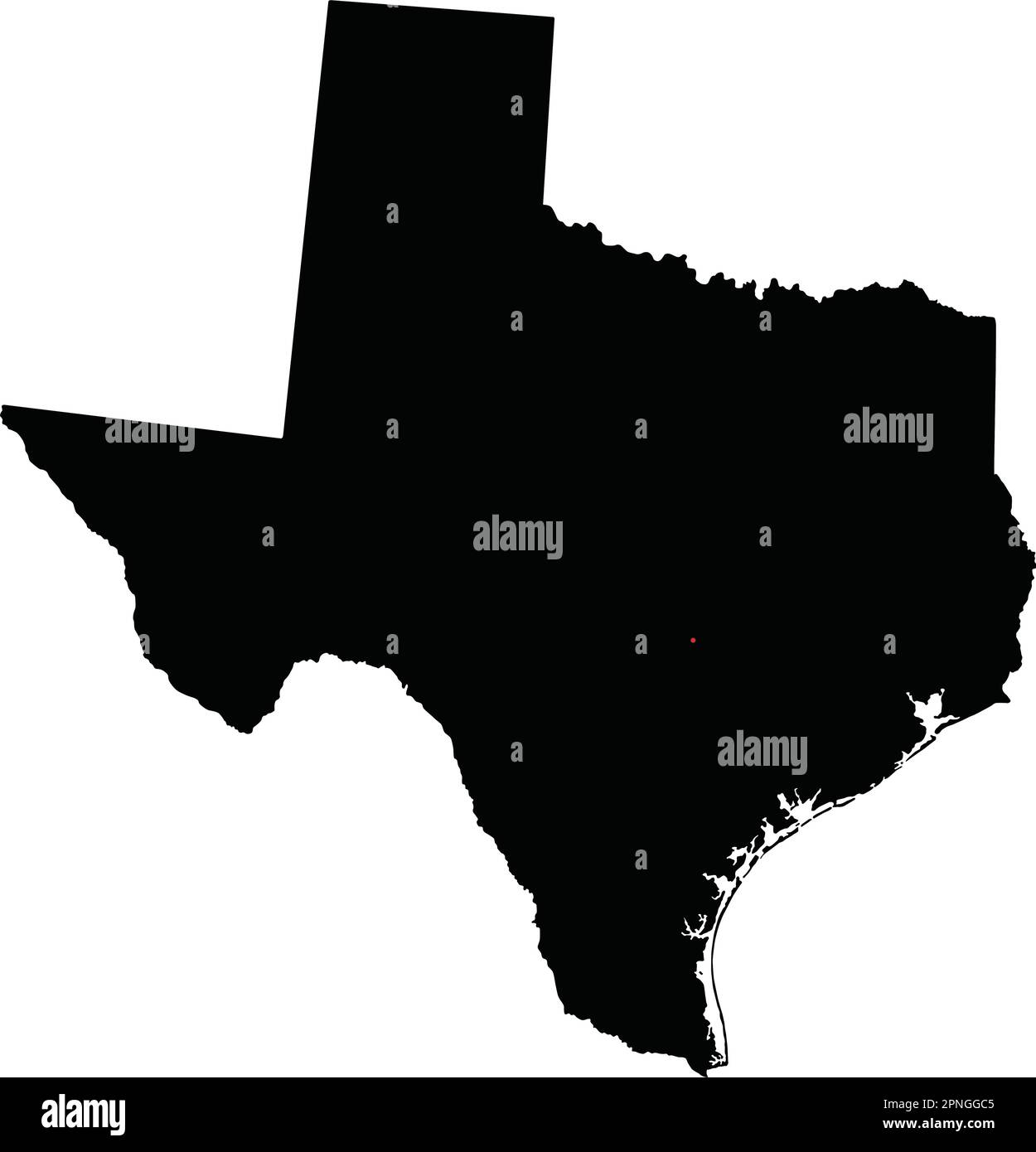 North texas county map Cut Out Stock Images & Pictures - Alamy