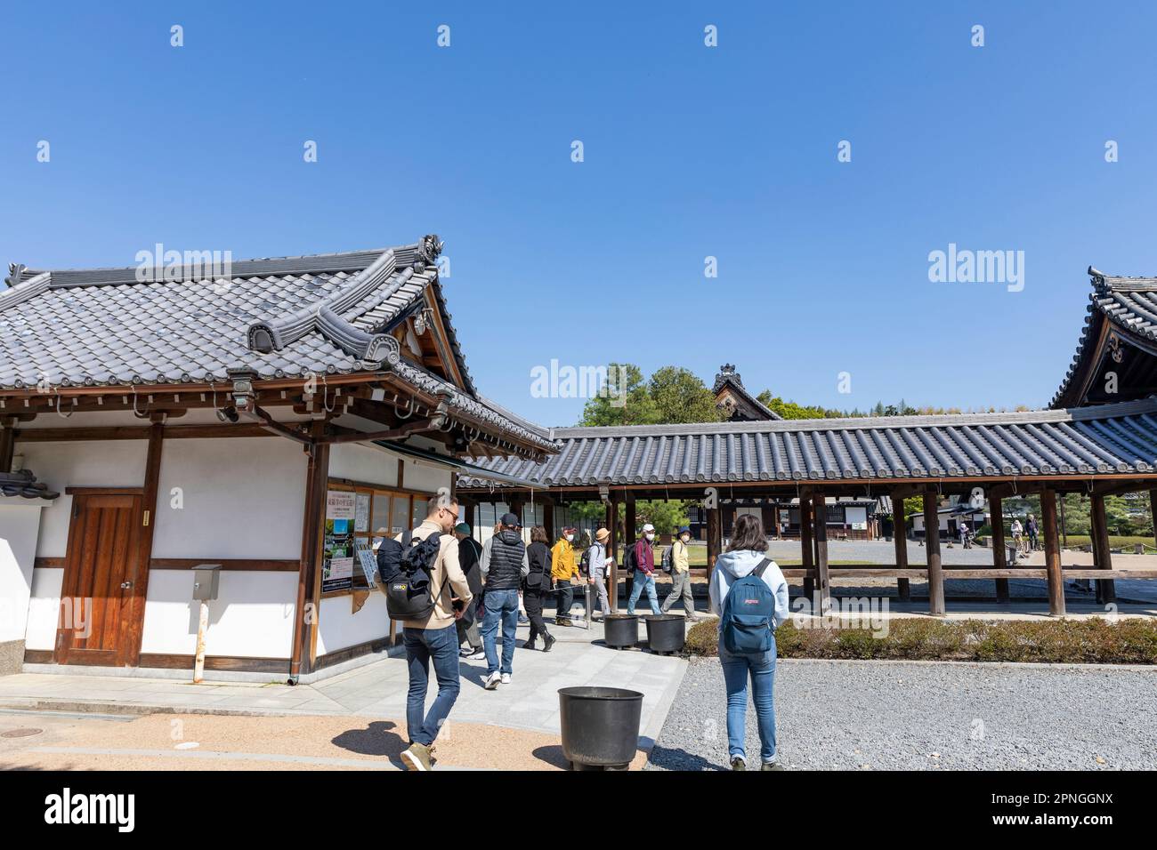 Kyoto Japan April 2023, Great zen temple Tofuku-ji temple a buddhist ...