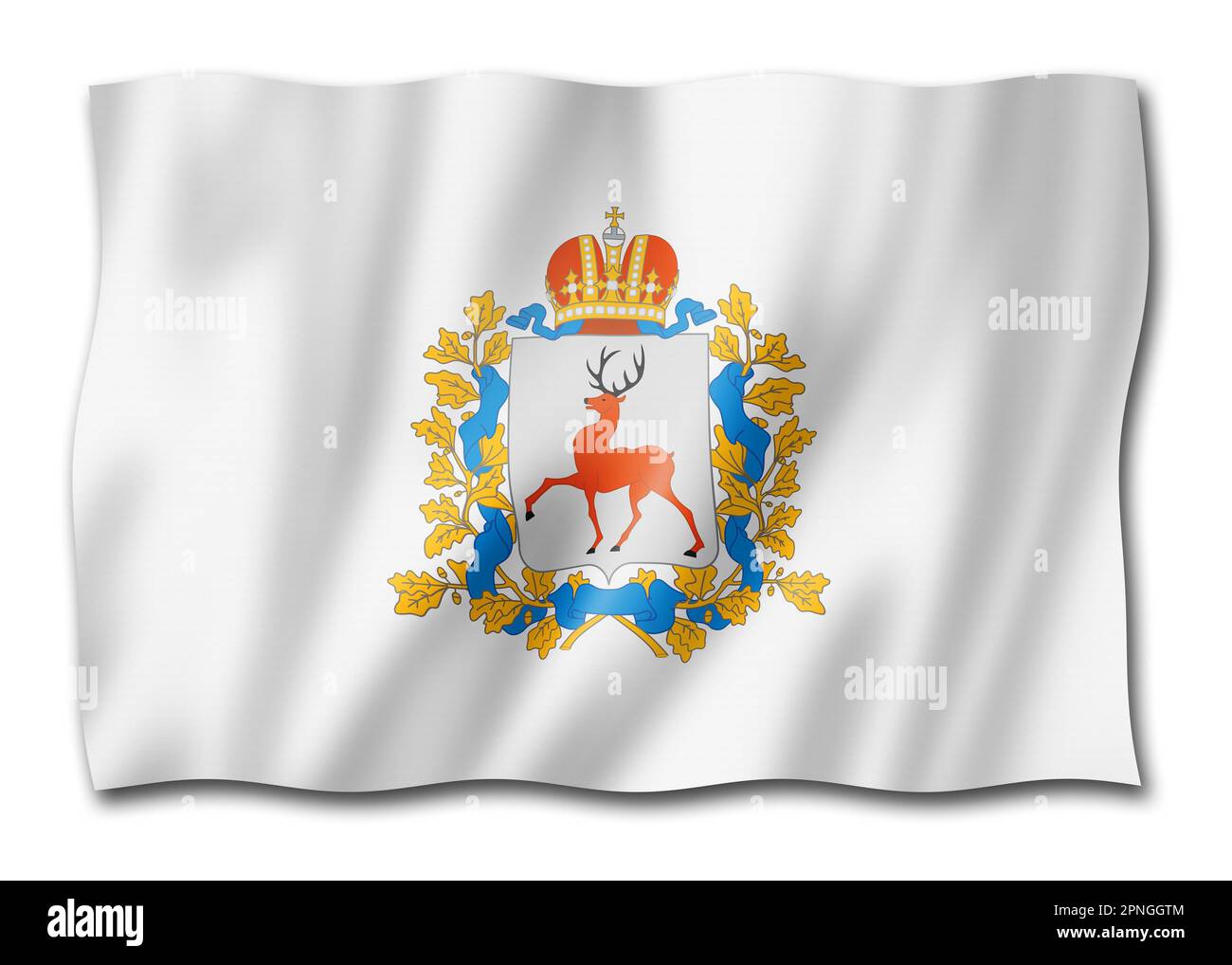 Novgorod flag Cut Out Stock Images & Pictures - Alamy