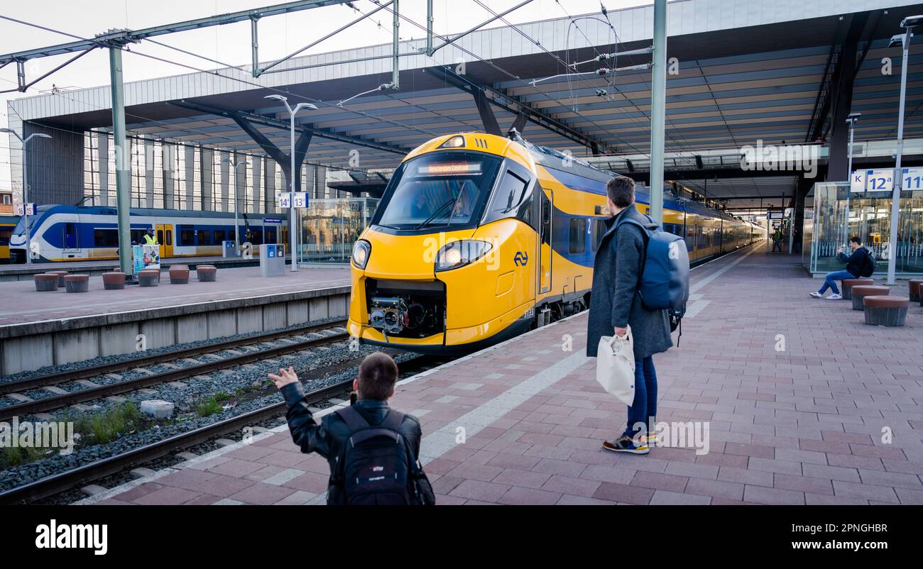 ROTTERDAM - The Intercity New Generation (ICNG) departs from Rotterdam ...