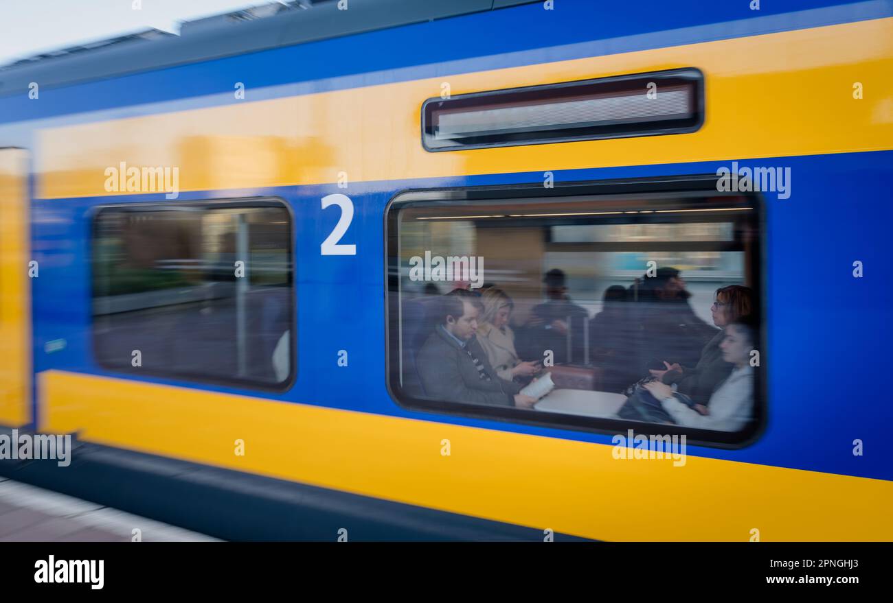 ROTTERDAM - The Intercity New Generation (ICNG) departs from Rotterdam ...