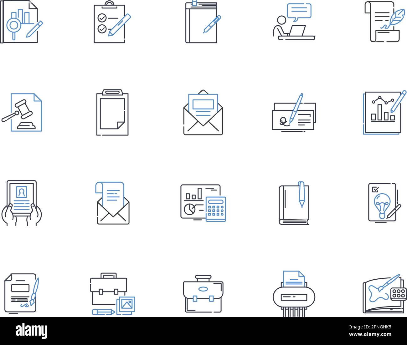 Improving line icons collection. Advancing, Boosting, Developing, Elevating, Enhancing ...