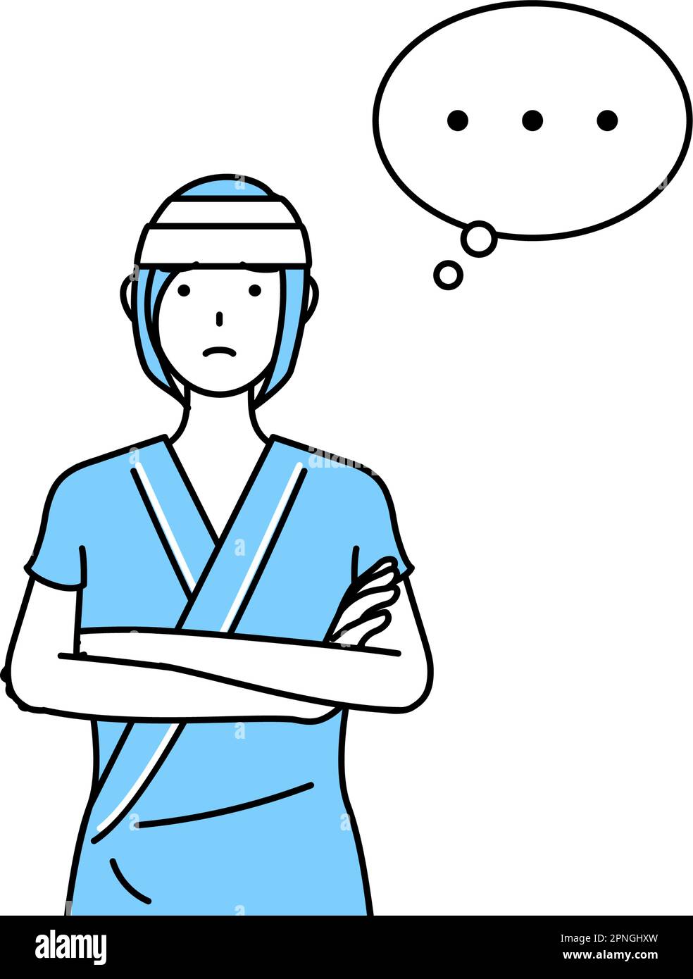 Deep in thought cartoon hi-res stock photography and images - Alamy