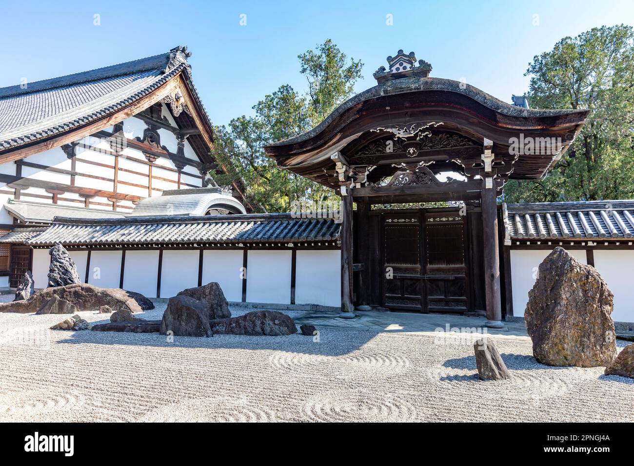 Kyoto Japan April 2023, Great zen temple Tofuku-ji temple a buddhist ...