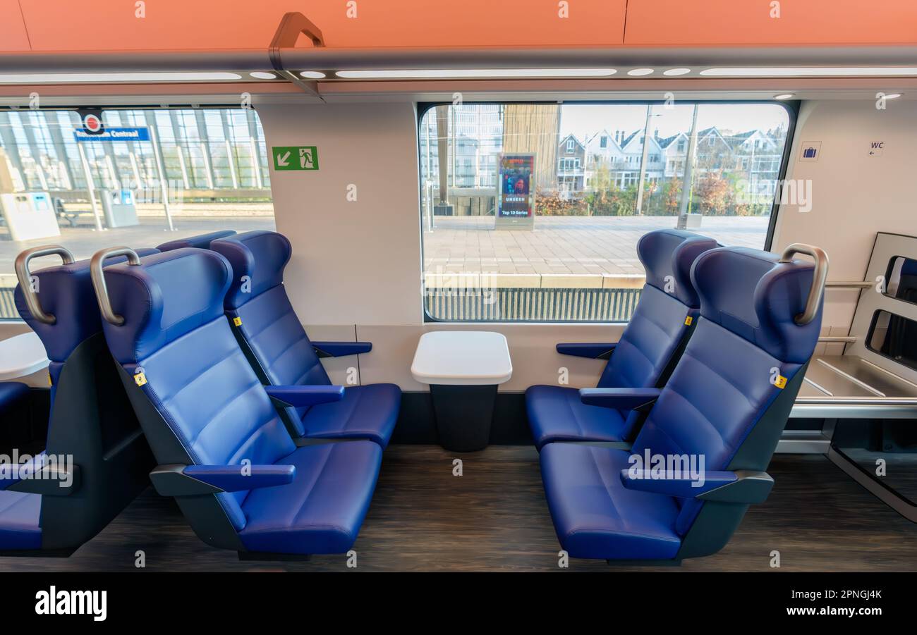 ROTTERDAM - The interior of the Intercity New Generation (ICNG) at ...