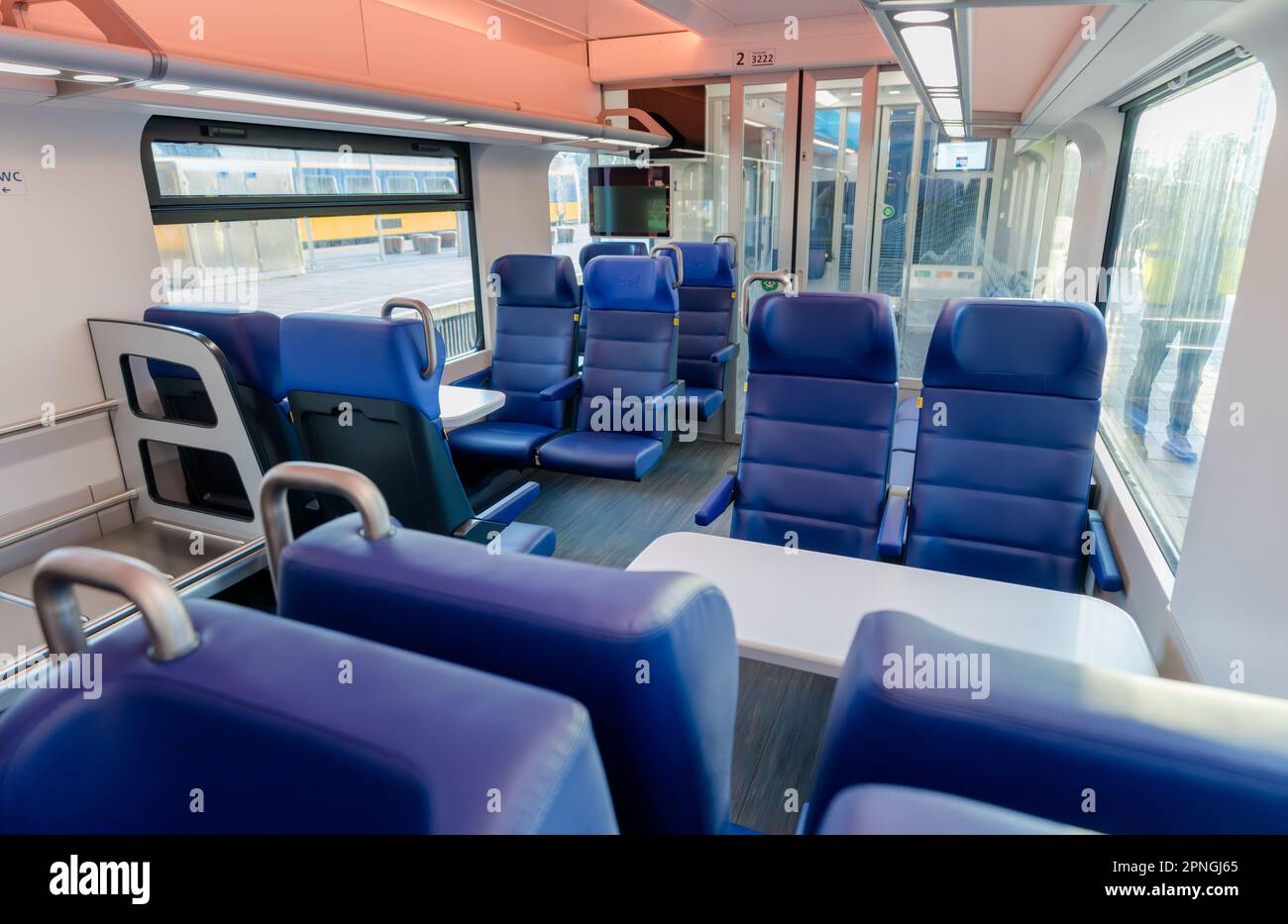 ROTTERDAM - The interior of the Intercity New Generation (ICNG) at ...